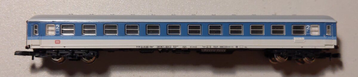 Marklin 8744 Z Scale DB 2nd Class InterRegio Express Coach Car LN | eBay