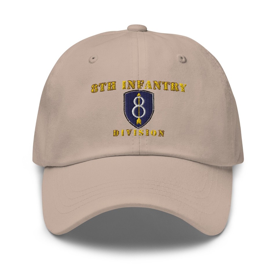 Dad hat - Army - 8th Infantry Division - Hat | eBay