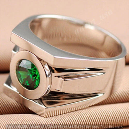 Green Lantern Wedding Rings
