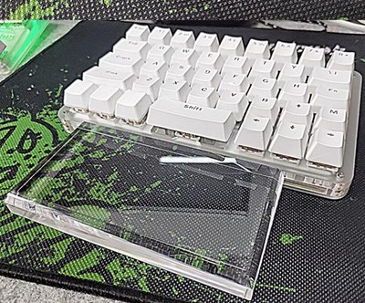 Universal Clear Wrist Rest For Mechanical Keyboards Acrylic Wrist Pad ...