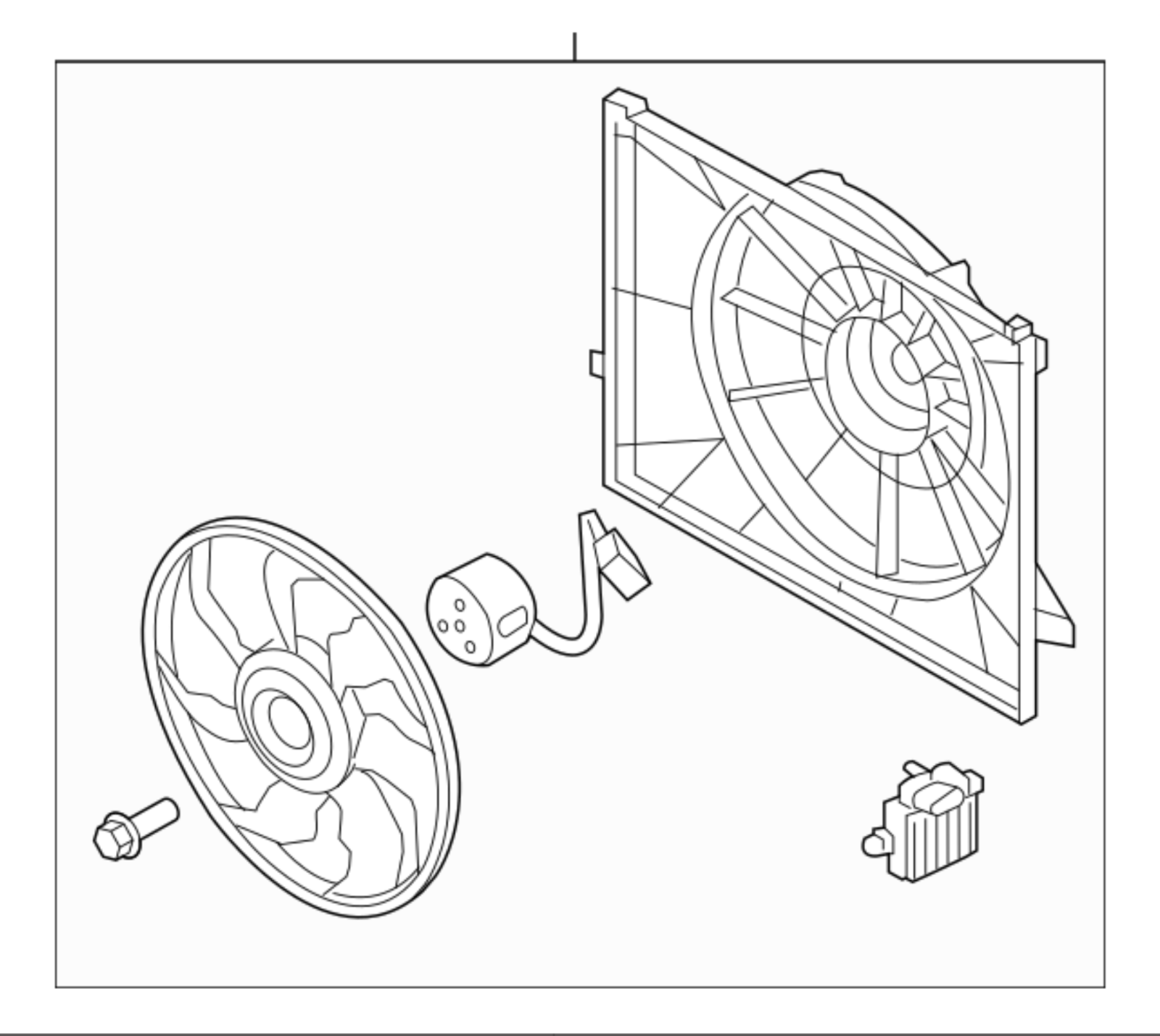 OEM 25380-2S000 Fan Assembly Blower Ups for Kia Sportage 2014~2016 *Vin ...