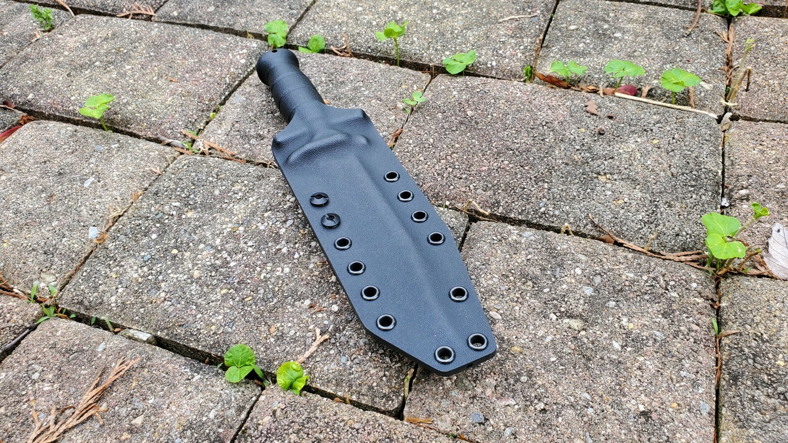 Custom Kydex sheath for GLOCK FIELD KNIFE 78 & 81, pancake style, belt ...