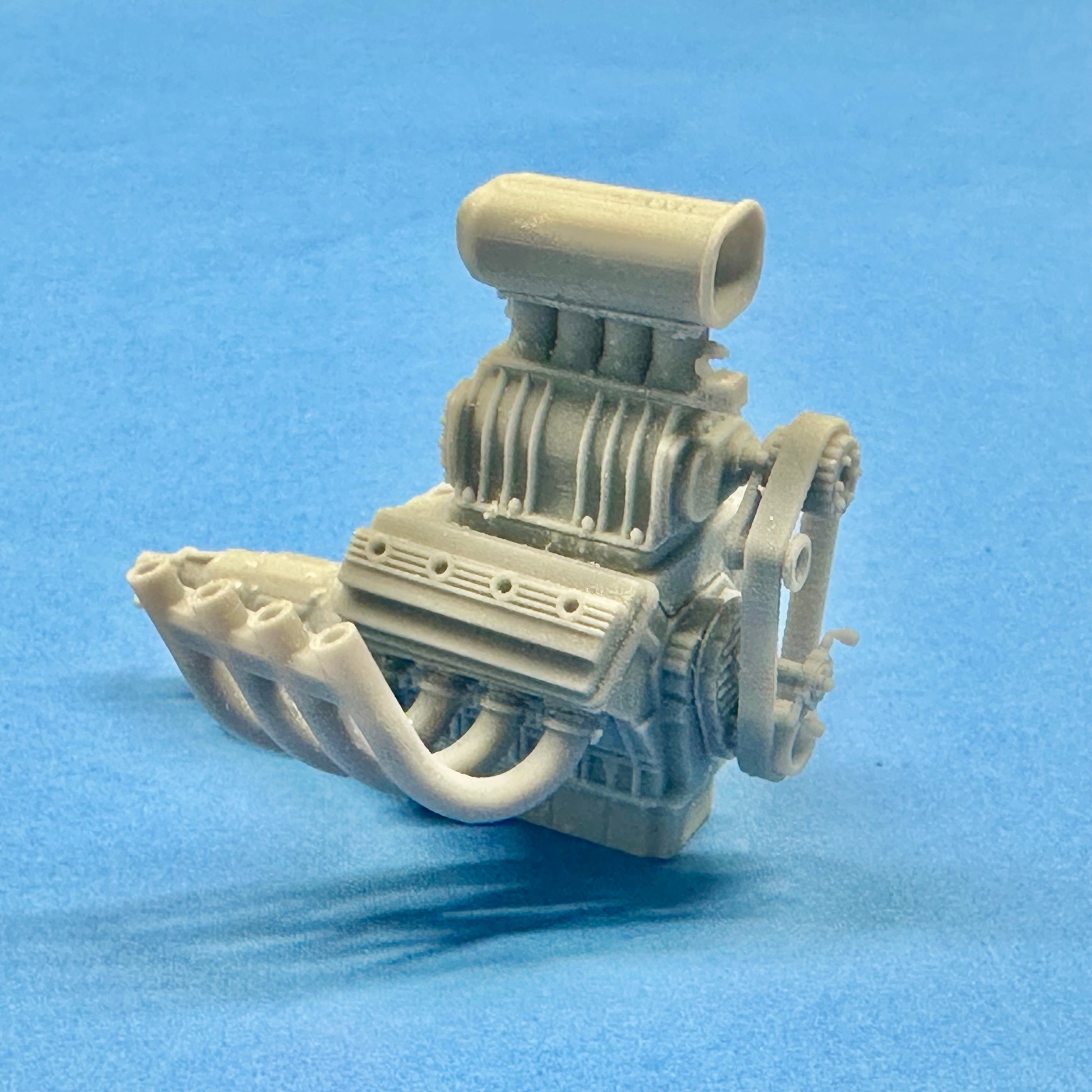 Vintage Hemi Blown Supercharged Engine 1/25 | eBay