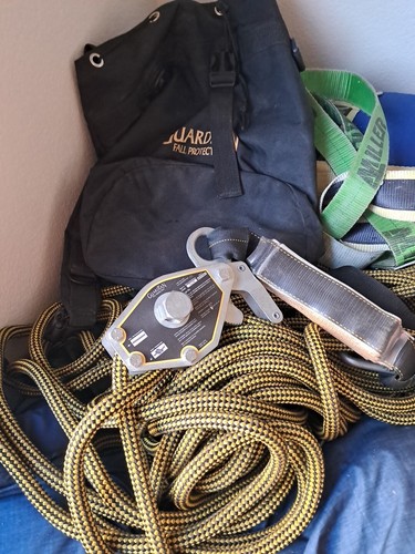 Guardian Fall Protection Horizontal Lifeline Kit 04640 100 Feet ...