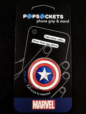 PopSockets Disney Avengers Marvel Captain America Shield Pop Socket ...
