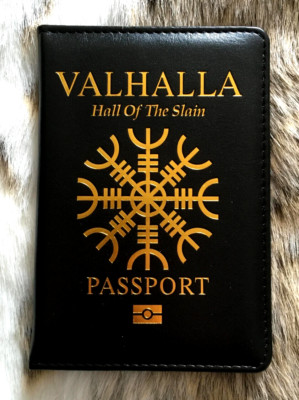 Marvel Thor Valhalla Passport Holder Case Card ID Travel Accessory ...