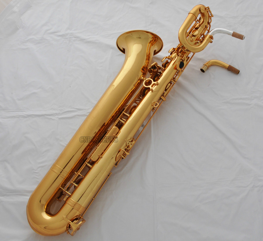 Professional Taishan Gold Baritone saxophone Sax Low A Germany Mouth ...
