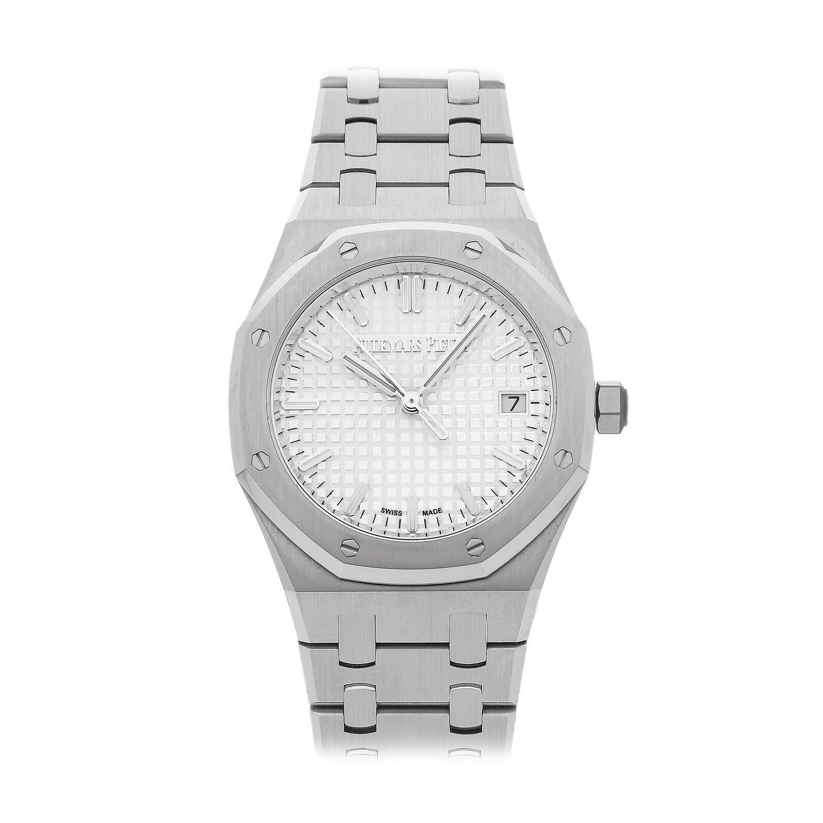 Audemars Piguet Royal Oak Silver Men's Watch - 77450ST.OO.1361ST.01 for ...