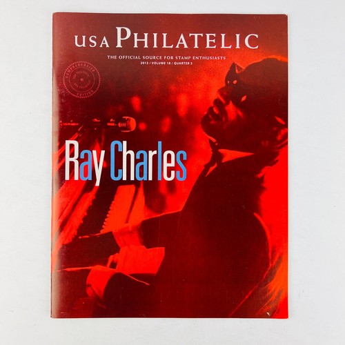 2013 USA Philatelic Limited Edition Magazine Vol 18 Q3 Ray Charles ...