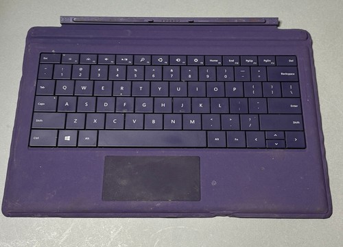Genuine Microsoft Surface Pro 3 1644 Purple Keyboard Cover | eBay