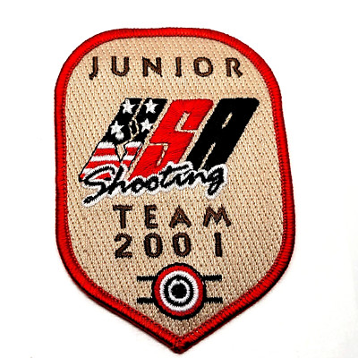 2001 USA Junior Shooting Team Shoulder Patch Red White Blue Tan ...