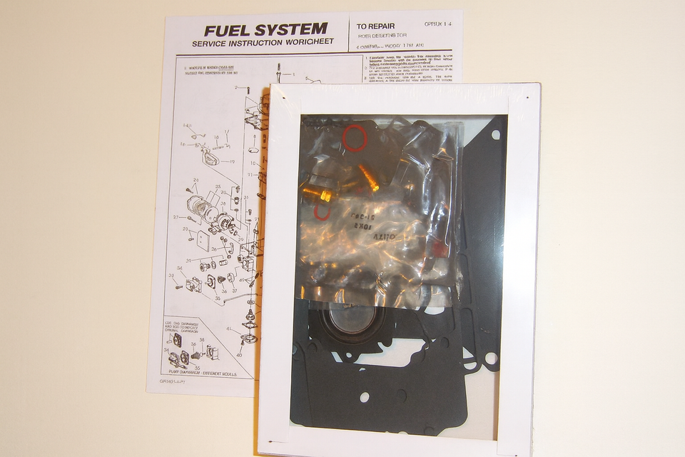 AUTOLITE 4100 PLUS GRADE MASTER REBUILD CARBURETOR KIT FORD MERCURY ...