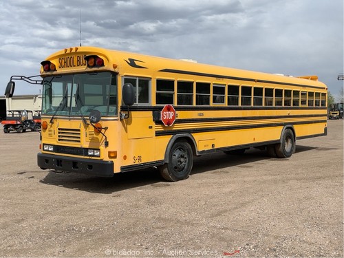 2004 Bluebird All American 78-Passenger Transit School Bus Caterpillar ...