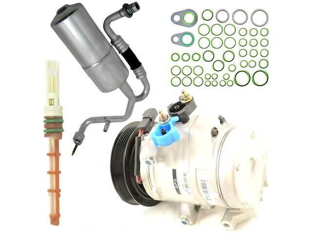 A/C Compressor Kit For 08 Ford F250 Super Duty F350 F450 F550 5.4L V8 ...