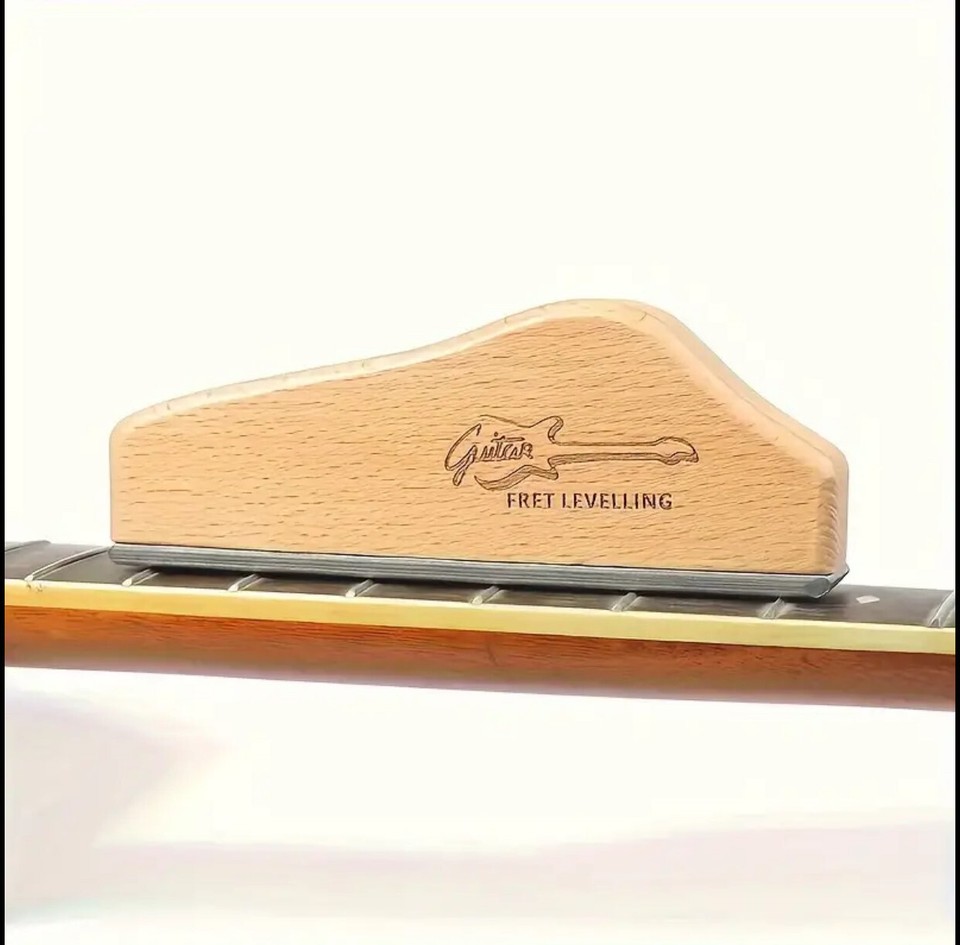 Guitar Fret File Fret End Beveling File 6 In Fret Leveling Beam for ...