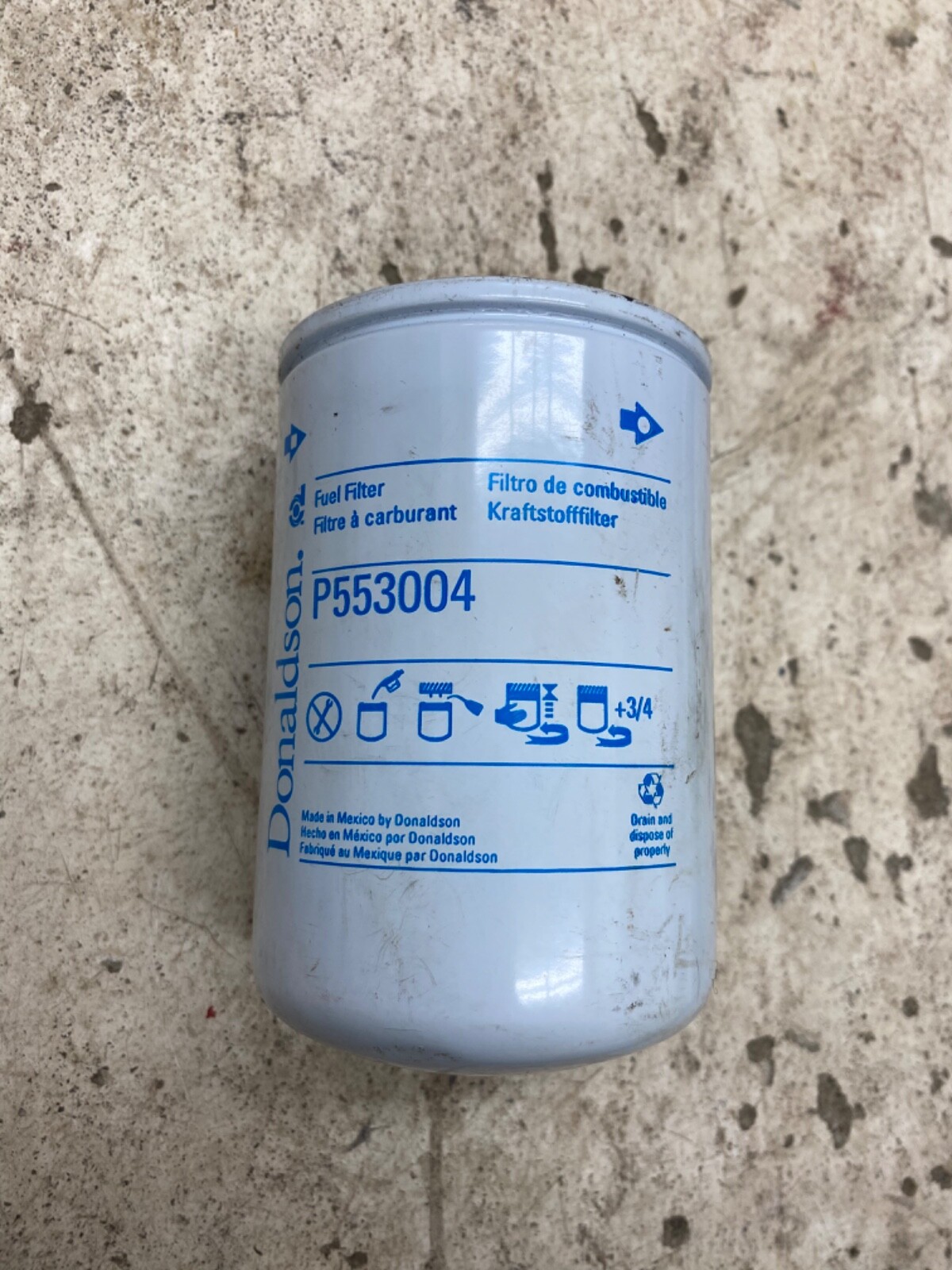 DONALDSON P553004 - Fuel filter cross reference