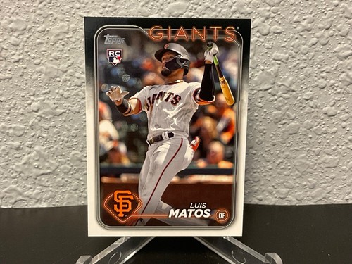 Luis Matos, San Francisco Giants - 2024 Topps Series 1…Rookie Card (RC ...