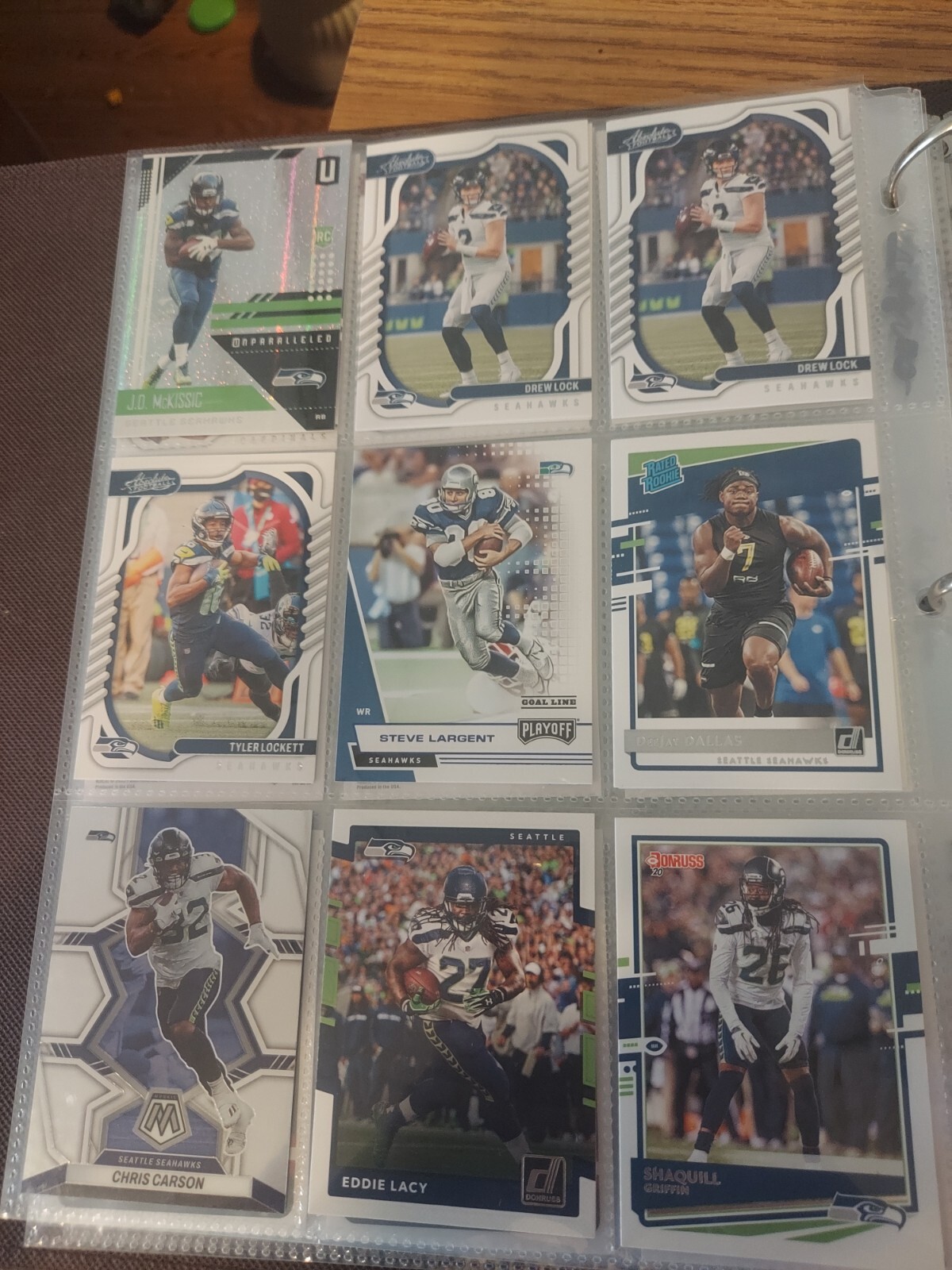 seattle seahawks football cards | eBay