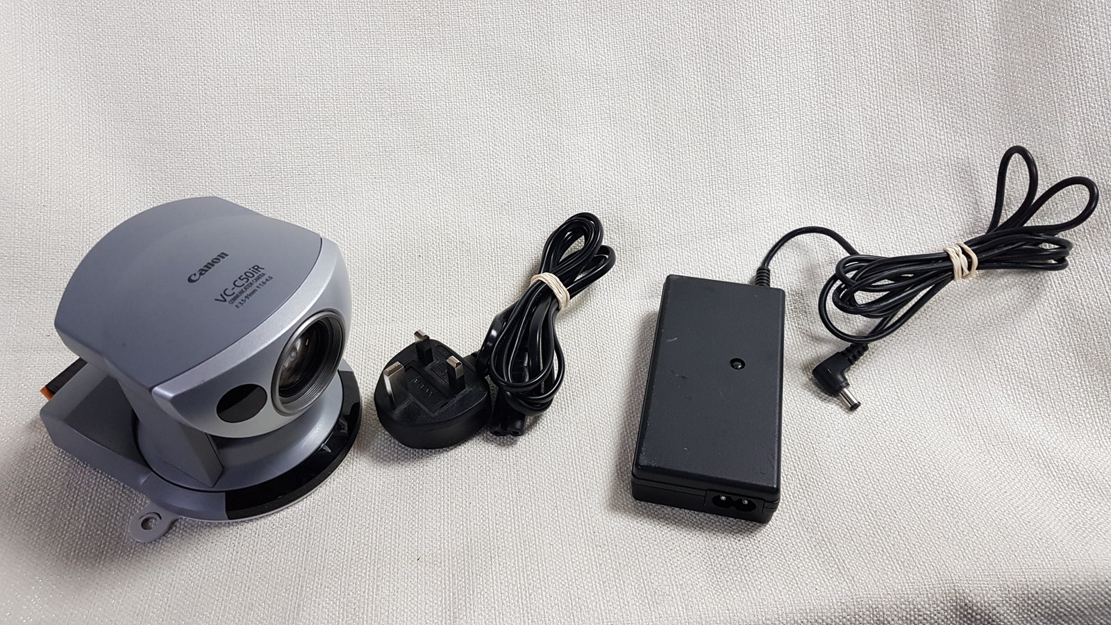Canon vc-c50ir CCTV Communication Camera with Power Supply and Mains ...