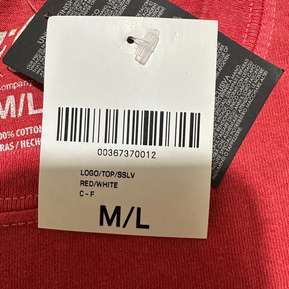 Coca Cola Forever 21 NWT Womens Size M/L Red White Logo Graphic Print T ...