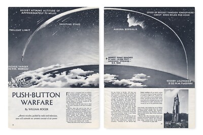 1946 Push Button Warfare Aircraft Report 4/9/2023c | eBay