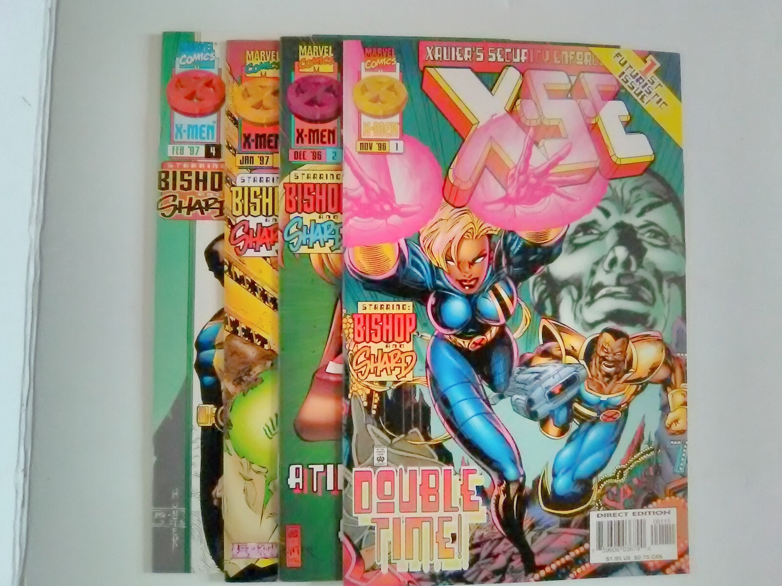 X-Men Xavier's Security Enforcers X-S-E #1-4 Complete Set (1996) Marvel ...
