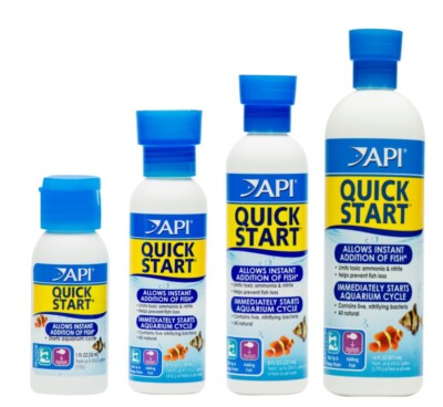 API Quick Start Nitrifying Bacteria Booster Aquarium Cycle Starter Fish ...