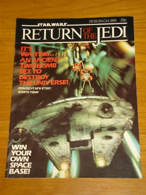 STAR WARS RETURN OF THE JEDI #68 OCTOBER 6 1984 BRITISH WEEKLY COMIC | eBay