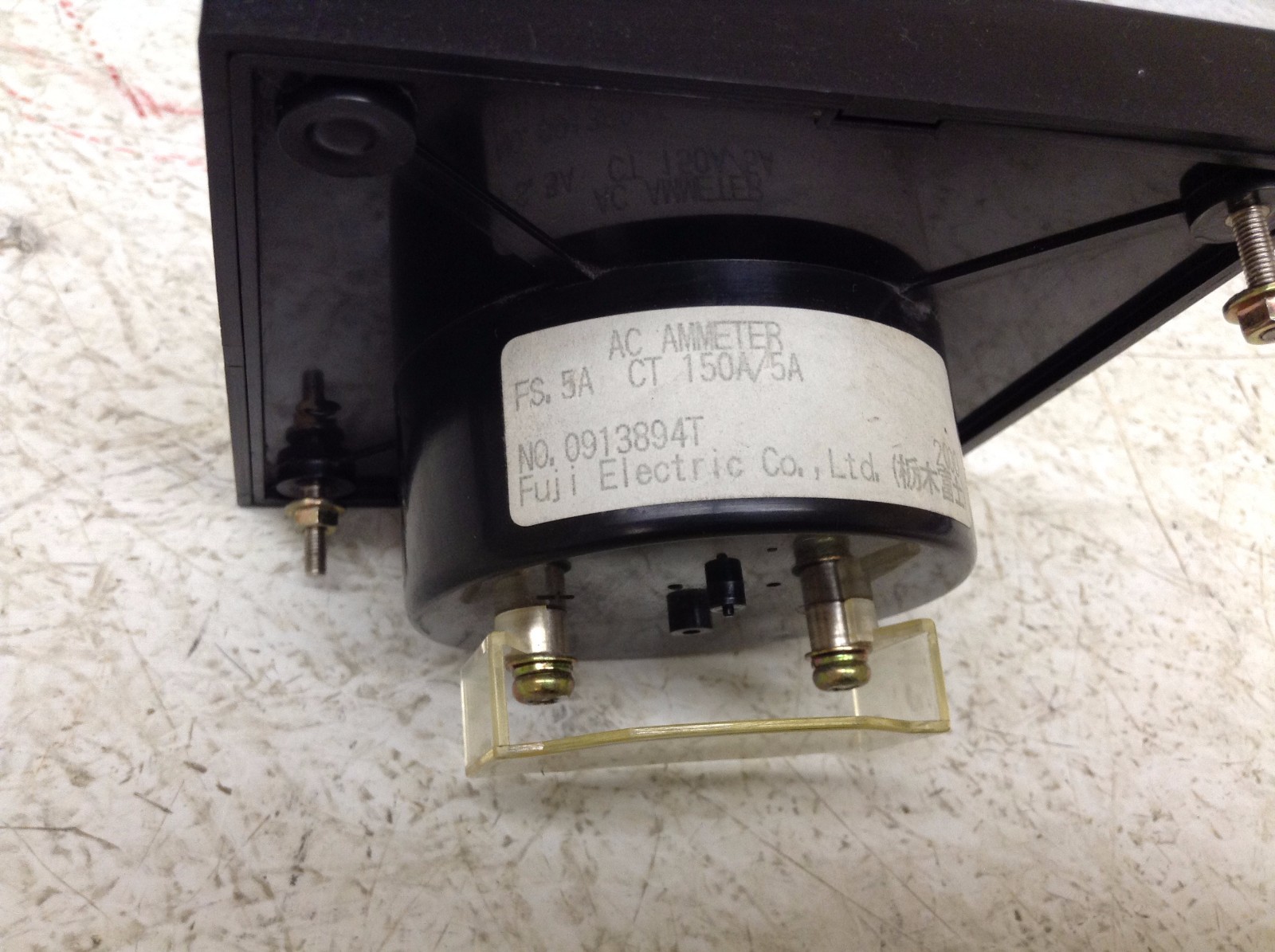 Fuji Electric FS-100A FS.5A CT 150A/5A AC Ammeter FS5A FS100A (TBI) | eBay
