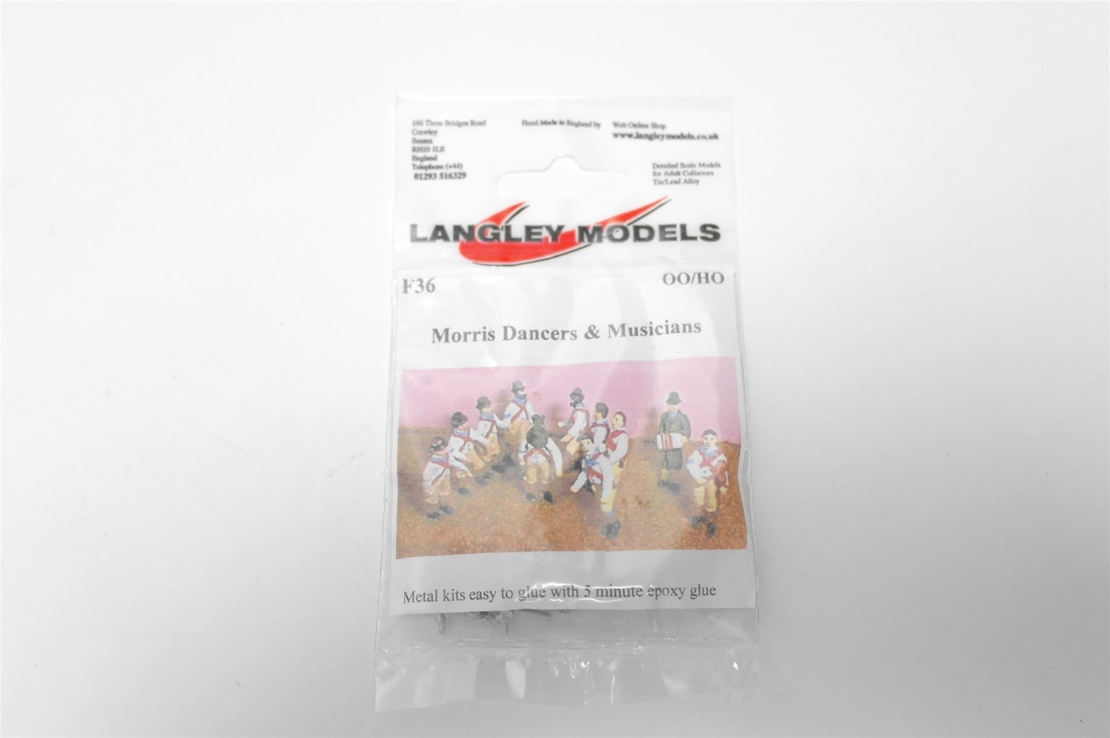 Morris Dancers & Musicians OO Scale Langley F36 | eBay