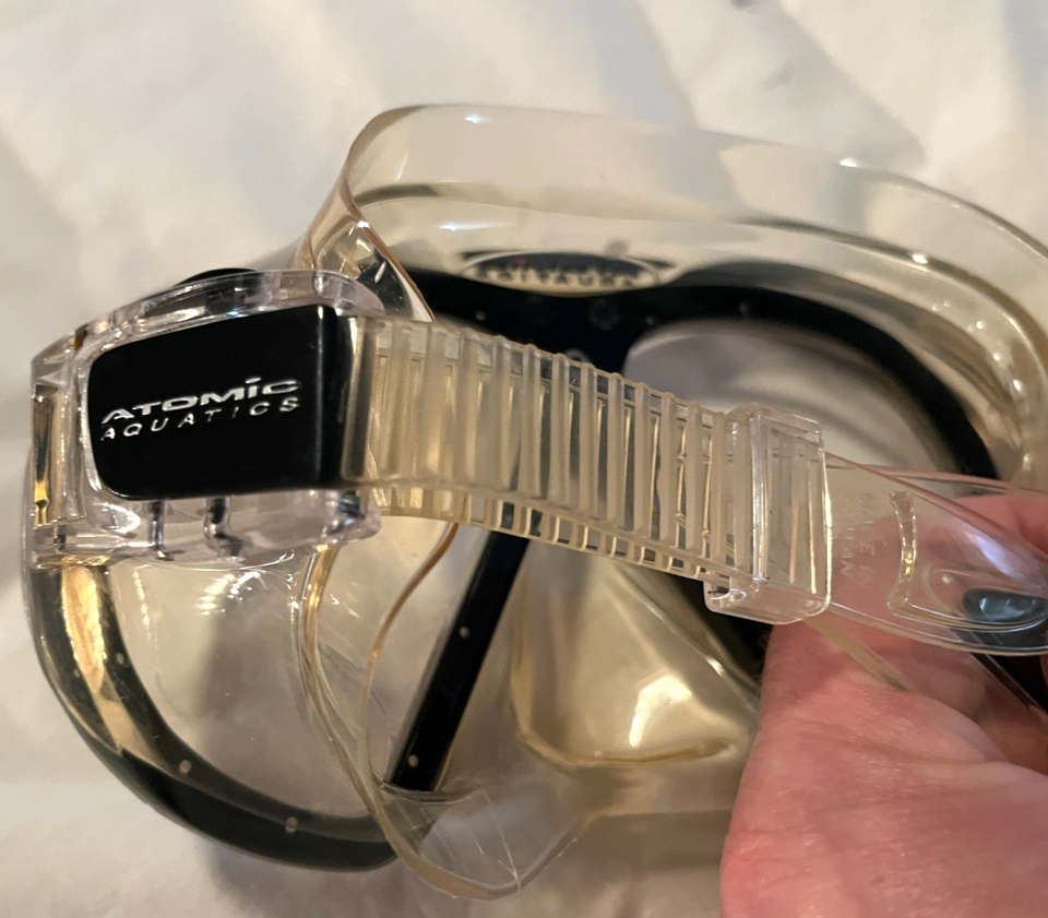 Atomic Aquatics Clear Dive Diving Mask Standard | eBay