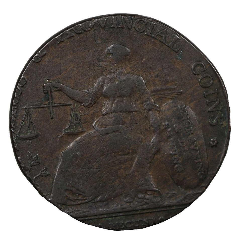 1790's Warwickshire John Wilkinson Coins & Medals Halfpenny Conder ...