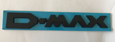 Isuzu D-MAX badge Black | eBay Australia