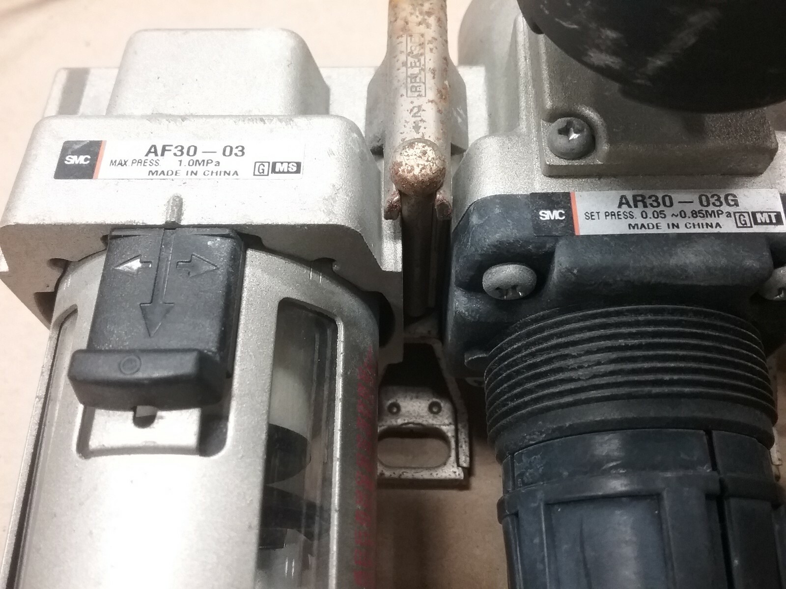 SMC IS1000 Pressure Switch AR30-03G AL30-30 AF30-03 gauge 0-1 #14F65 | eBay