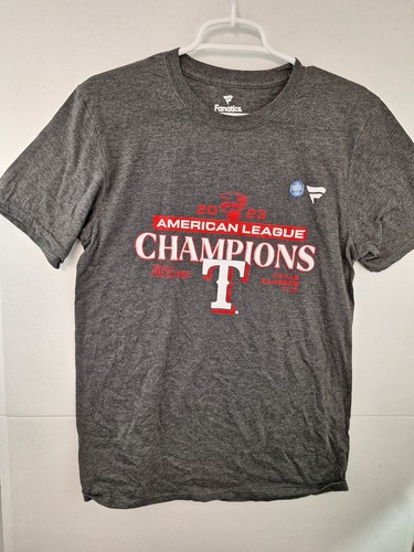 Texas Rangers World Series Champions Locker Room Tshirt Mens Medium NEW ...