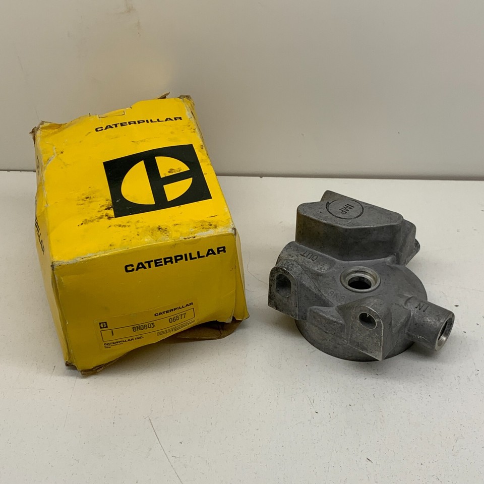 Caterpillar Genuine OEM CAT 8N0803 Fuel Priming Pump and Primary Filter ...
