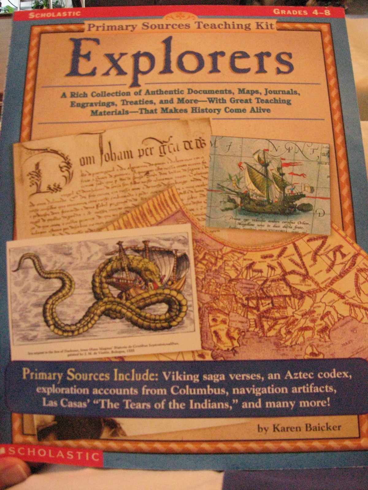 TEACHERS: Primary Sources Teaching Kit : EXPLORERS 9780590378659 | eBay