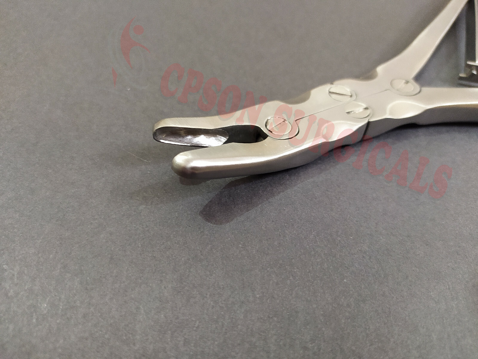 Bone Nibbler Ronguer Compound Action 7.5" Curved Orthopedic Instrument ...