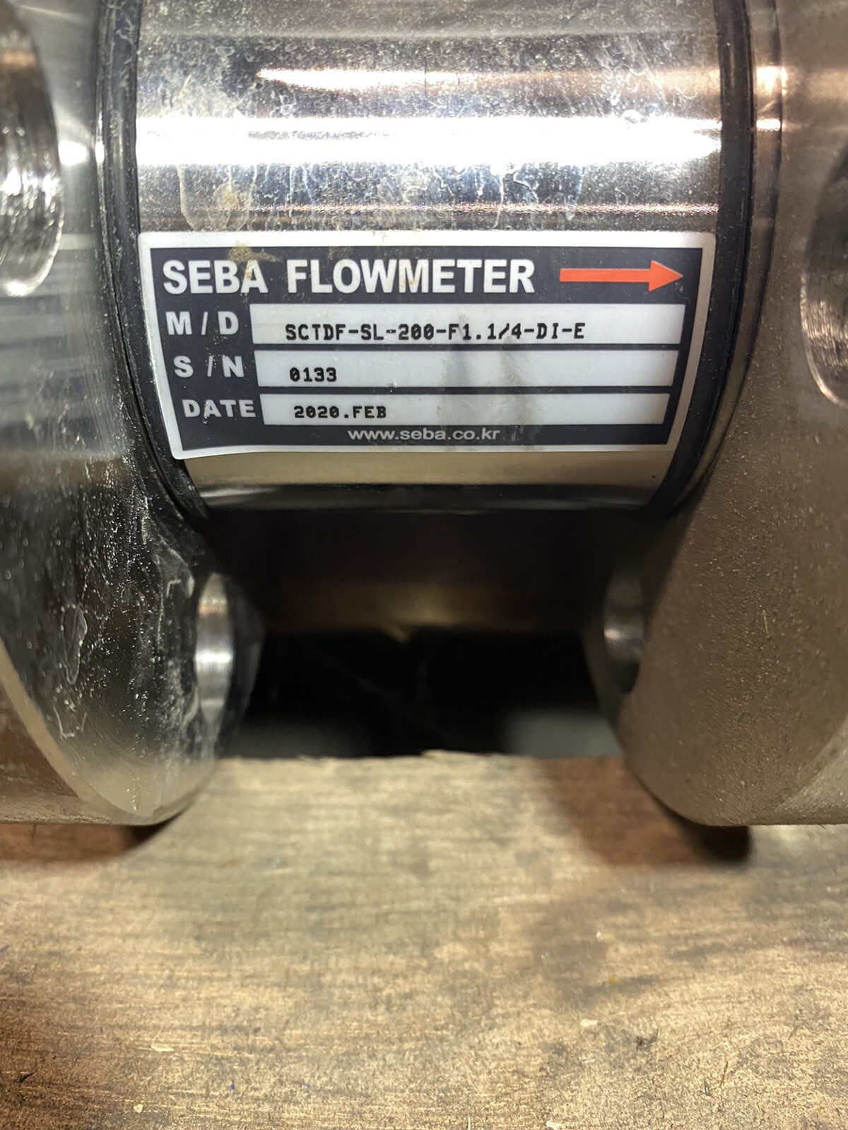 SEBA Flowmeter Model:SCTDF-SL-200-F1.1/4-DI-E | eBay