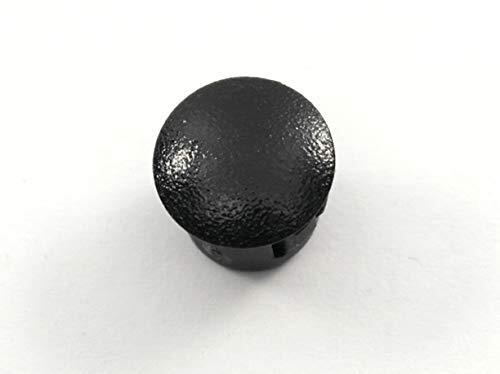 3/8" Hole Nylon Locking Panel Plugs Black/White Dome Cover 15/32" Top ...