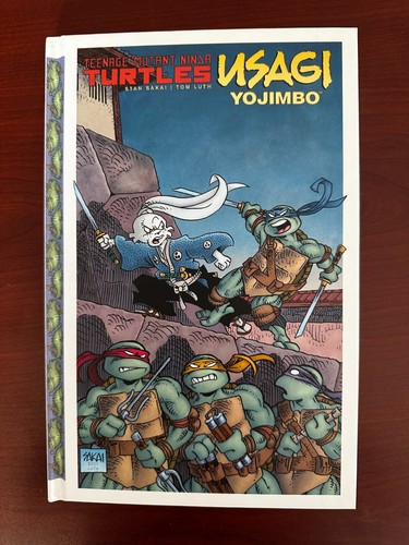 Teenage Mutant Ninja Turtles/Usagi Yojimbo Hardcover Signed/Sketched ...