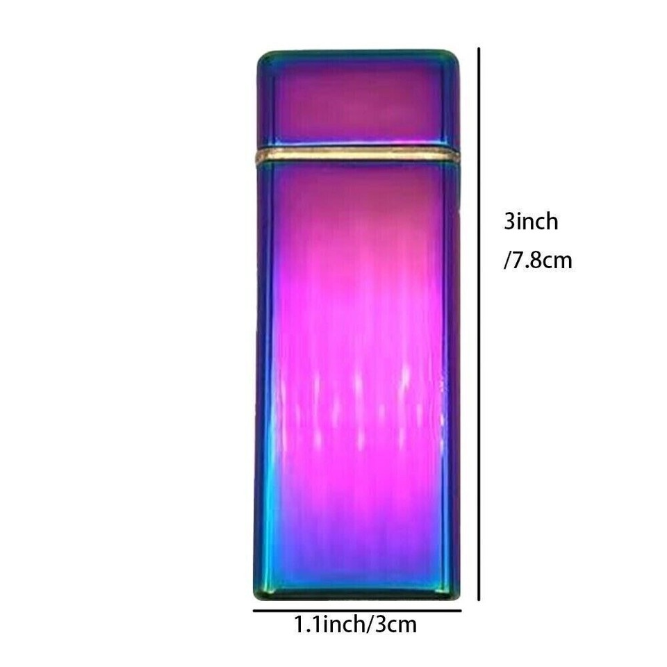 Touch Screen Lighter - Flameless Windproof & USB Rechargeable (Purple ...