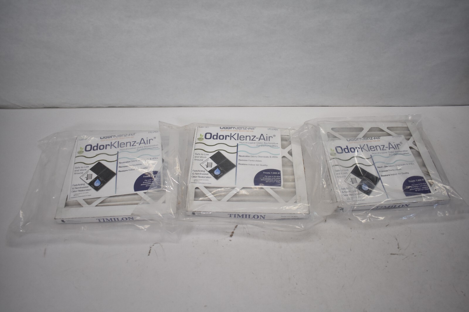 Lot of 3 OdorKlenz-Air Filter Replacements For Dri-Eaz Evolution ...