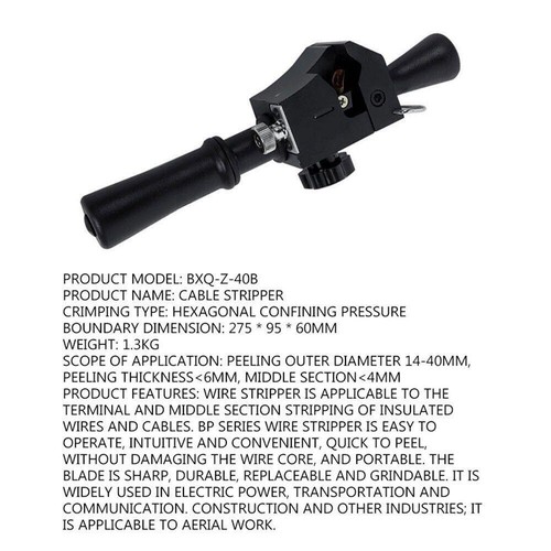 High Voltage Stripping Knife Fast Wire Stripper Cable Stripping Ppliers ...