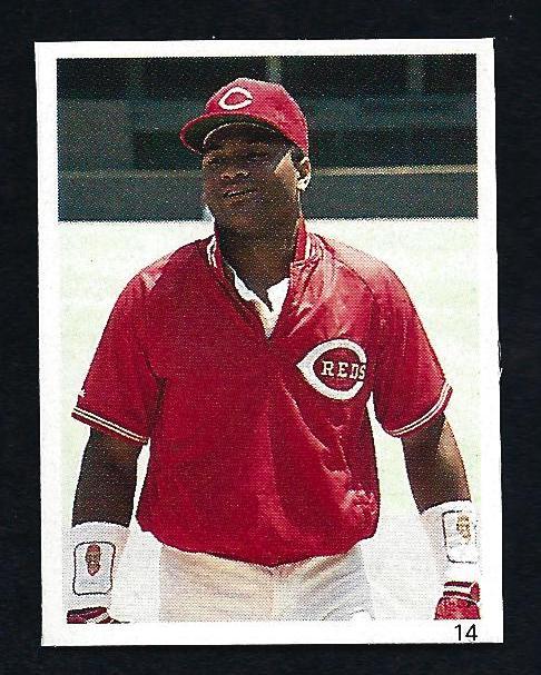 1988 Red Foley Book Mini Sticker Hand Cut * You PIC CHOOSE * Baseball ...