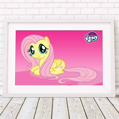 MY LITTLE PONY - Fluttershy Poster Picture Print Sizes A5 to A0 **FREE ...