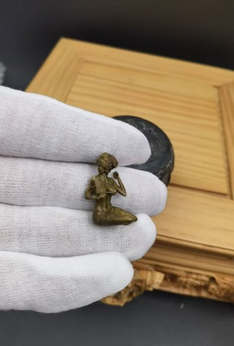 Chinese Bronze Copper Statue Hand Carved Girl Figurine | eBay