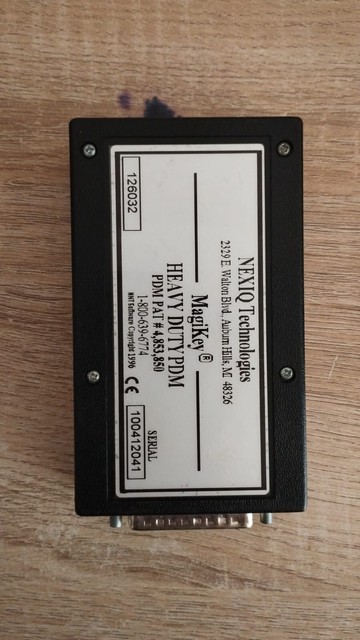 NEXIQ Magikey Heavy Duty PDM Data Module 126032 J1939/can J1708 and ...