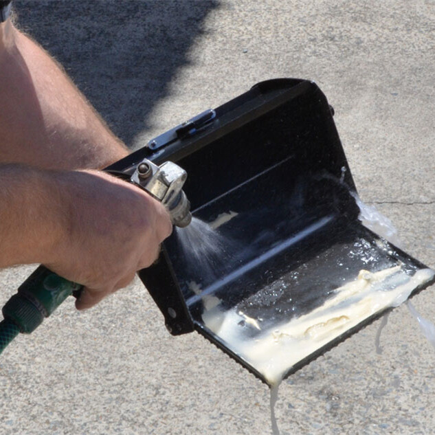 Black 10inch Mud Compound Putty Drywall Flat Finishing Box Tool | eBay