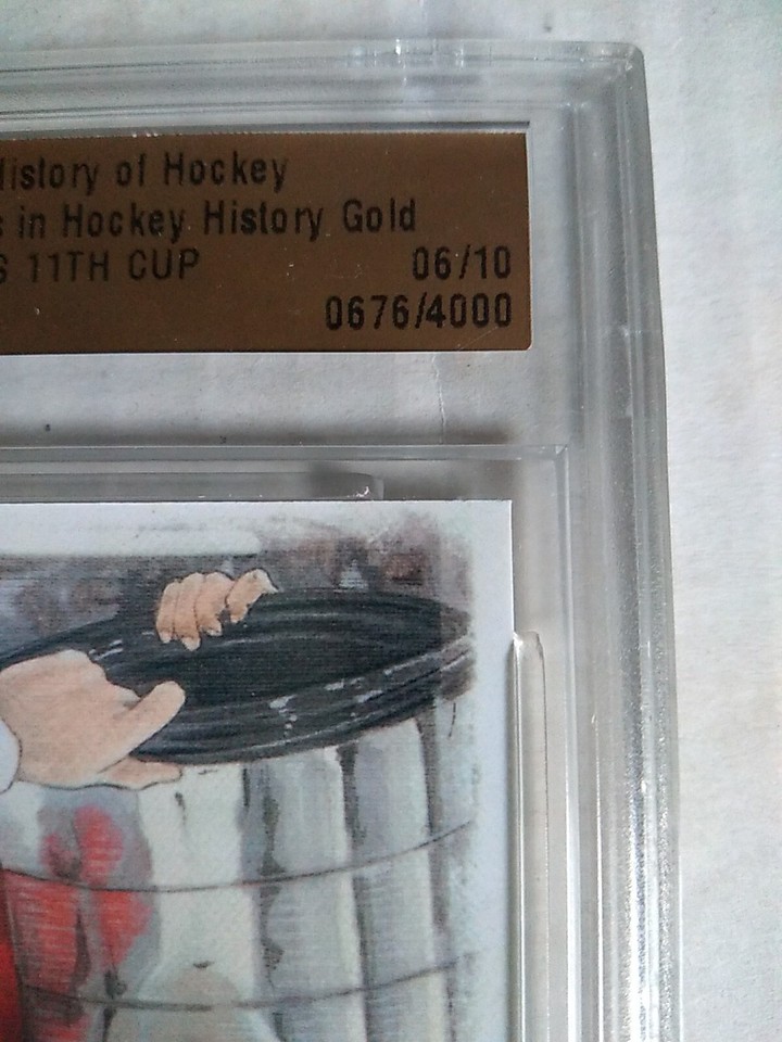 2012 ITG Henri Richard Patch /10 History Of Hockey Gold Montreal ...